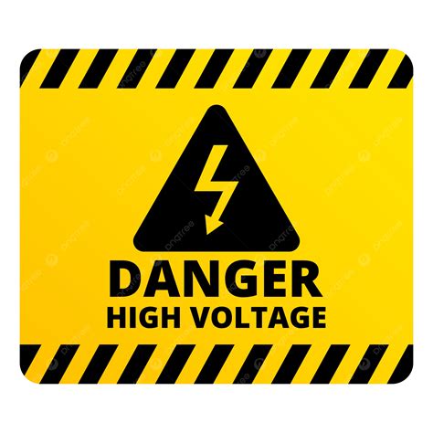 High Voltage Warning Sign Image Clipart Best