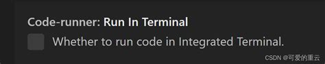 如何在vscode中的code Runner 插件中用exe文件输出vscode直接中打开exe Csdn博客