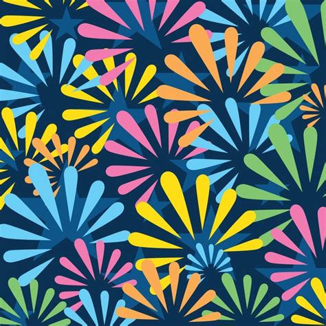 Premium Vector Firework Pattern Illustration Vector Design