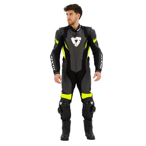 Revit Control Leather Suit Black Motardinn