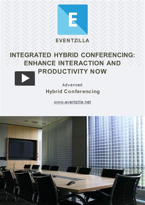 Ppt Integrated Hybrid Conferencing Enhance Interaction And