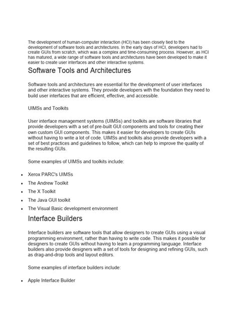 Hci 2 Pdf Graphical User Interfaces Humancomputer Interaction