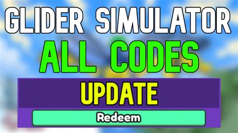 New Glider Simulator Codes Roblox Glider Simulator Codes April 2024