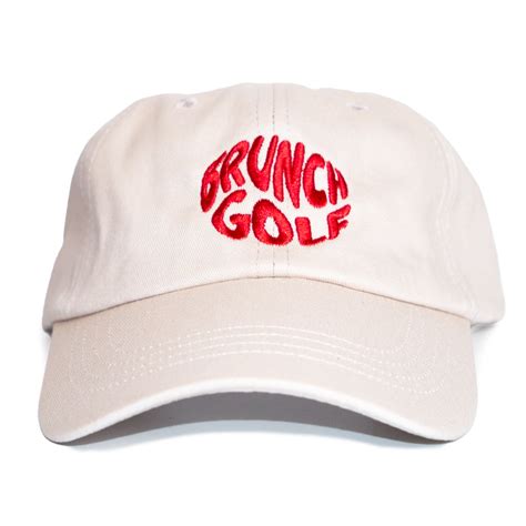 Brunch Dad Hat Cream Brunch Golf