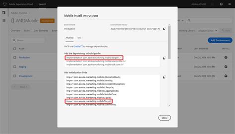 Adobe Experience Platform Mobile Sdks Adobe Target Web Analytics For Developers