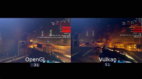 Doom 2016 Opengl Vs Vulkan On Amd Radeon 7970 Youtube
