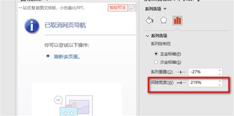 Ppt怎样调整柱形图中柱形的宽度 360新知