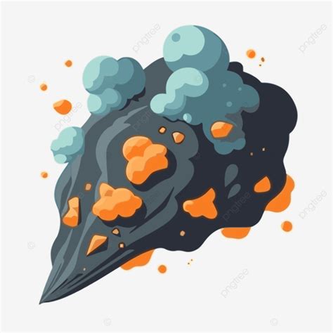 운석 클립 아트 화산 용암 만화 폭발 폭발 벡터 개념 운석 클립 아트 만화 Png 일러스트 및 벡터 에 대한 무료 다운로드 Pngtree