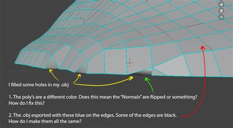 Questions About Cleaning Up An Obj Mesh Modeling Blender Artists Community