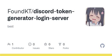 Github Foundkt Discord Token Generator Login Server Best