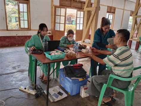 လက်ပံတန်းမြို့နယ်တွင် လူမှုဖူလုံရေးအကျုံးဝင် အာမခံအလုပ်သမားများအား နယ်လှည့်ဆေးကုသယာဉ်ဖြင့