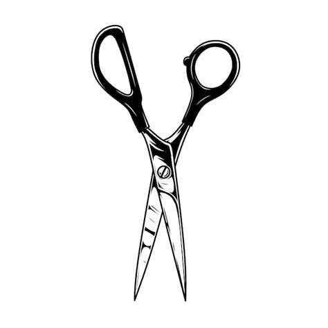 Premium Vector Scissors Vector Isolated On White