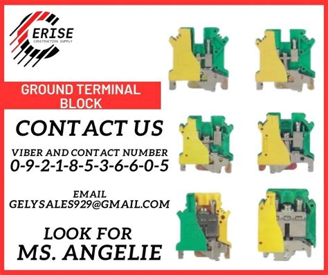 GROUND TERMINAL BLOCK Commercial Industrial Construction Tools
