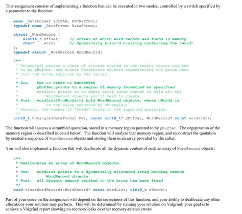 Solved This Assignment Consists Of Implementing A Function