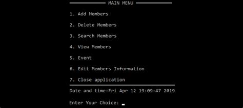It Club Management System In C Programming With Source Code Source Code And Projects
