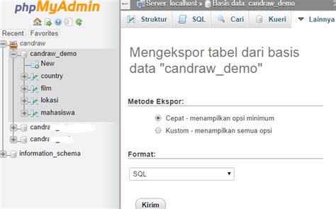 Cara Backup Database Mysql Website Di Cpanel