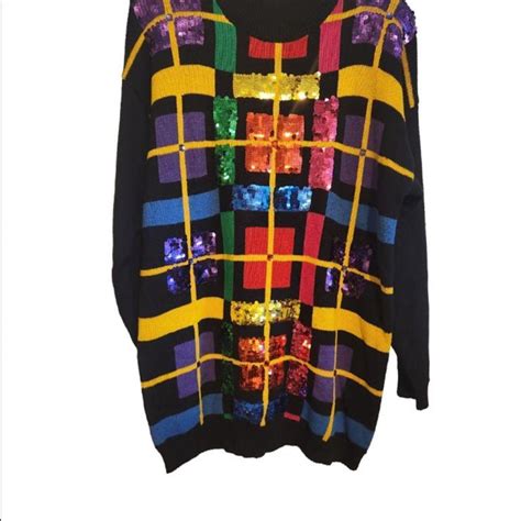 Vintage 1992 Ib Diffusion Plus Size Tunic Colorful Depop