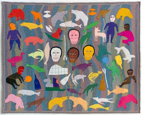 Naomi Ityi Inuit Textiles Yupik Art Inuit Embroidery