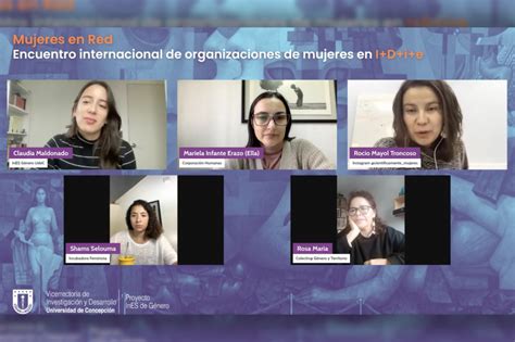 Proyecto Ines Género Lidera Encuentro Internacional “mujeres En Red” En