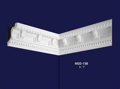 Gypsum Plaster Cornice Strip Design And Model Ngd 158 Nova Gypsum Decoration