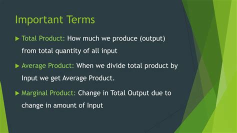 Production Function In One Variablepptx