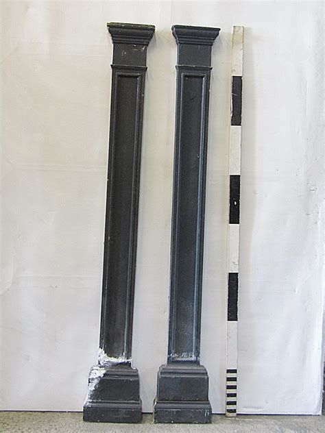 8500029 Fibreglass Panelled Pilaster H 241 Cm X 36 X 2 Off