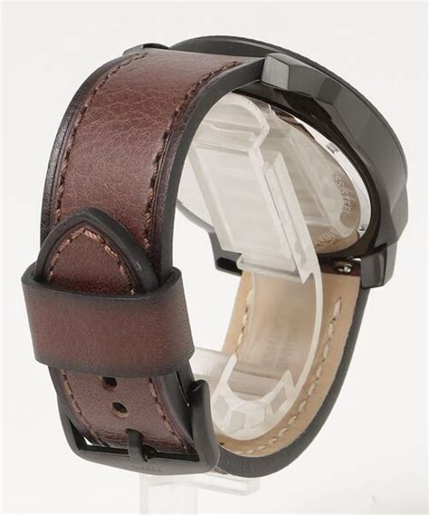 Fossil Machine Fs5972 Brown Leather Analog Classic Quartz Dress Date Mens Watch Mens Fashion