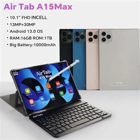 خرید و قیمت تبلت ایر A15 Max حافظه 32 رم 4 گیگابایت ترب