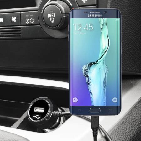 Olixar High Power Samsung Galaxy S Edge Plus Car Charger