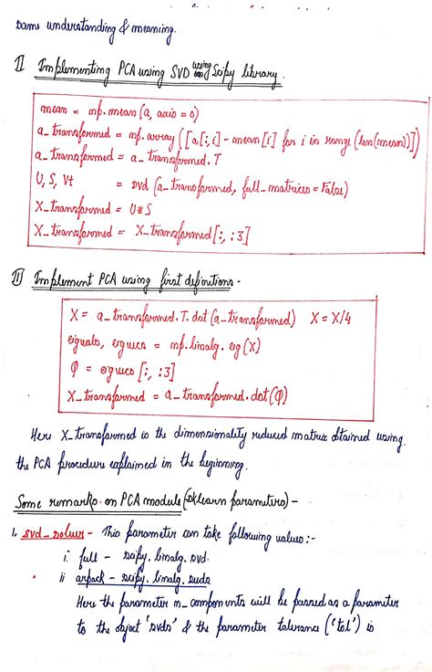 Understanding Mathematics Behind Unsupervised Linear Dimensionality