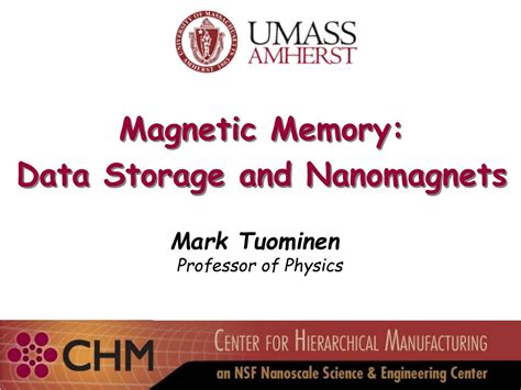 PPT Magnetic Memory Data Storage And Nanomagnets PowerPoint Presentation ID 2970510