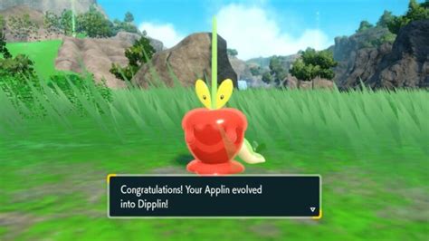 Pokemon Scarlet And Violet Guide How To Evolve Applin To Dipplin