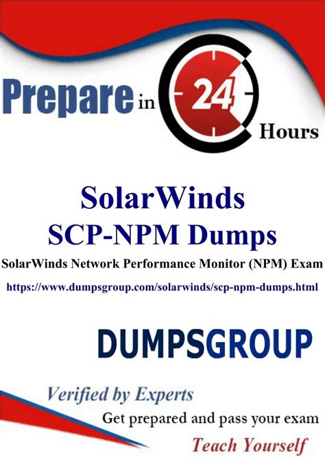 Ppt How Effective Are Scp Npm Dumps Pdf For Passing The Solarwinds Scp Npm Exam Powerpoint