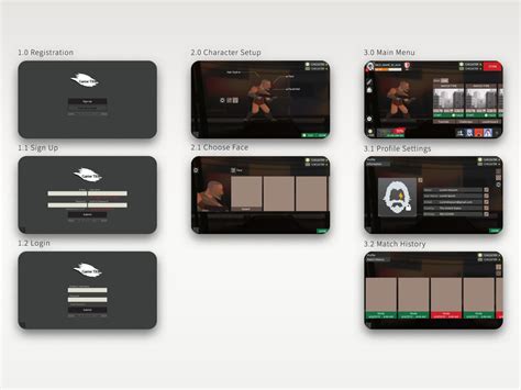 Game Ui Wireframing V2 By Kayhan On Dribbble Game Ui Wireframing V2 By Kayhan On Dribbble