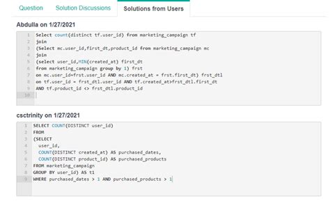 Hackerrank For Data Science Stratascratch