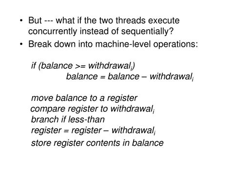 Ppt Concurrency In Shared Memory Systems Powerpoint Presentation Free Download Id690981