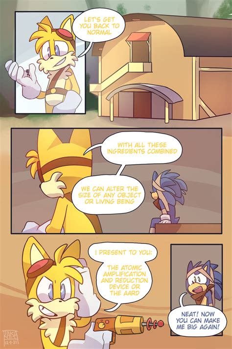 Mini Sonic Page 61 By Raisadrawz On Deviantart