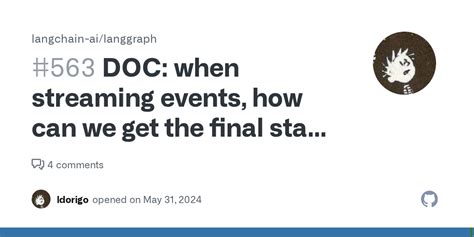 Doc When Streaming Events How Can We Get The Final State Of