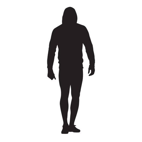 Hooded Figure Silhouette Photo And Art Print A Horror Concept Of A