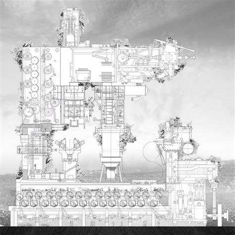 City Of Disassembly — Architectural Ecologies Lab Architecture Concept Drawings Architecture