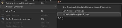 Include Diagnostics In Visual Studio C Team Blog