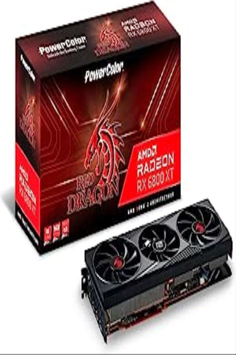 Powercolor Radeon Rx 6800 Xt Red Dragon Oc 16gb Gddr6