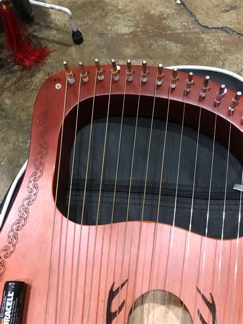 Mini Harp Hobbies And Toys Music And Media Musical Instruments On Carousell