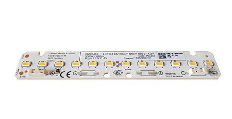 28001481 Lle Tridonic 24x140mm 650lm 830 2t Adv Led Linear Modules