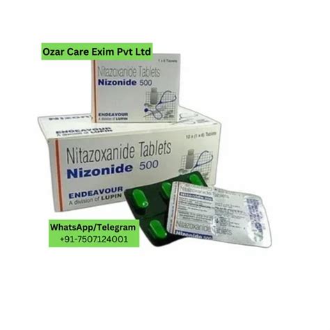 500mg Nitazoxanide Tablets Ip At Rs 108stripe In Nagpur Id 24221263373