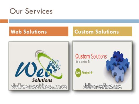 PPT Siri Innovations Web Developers India Web Developers Hyderabad