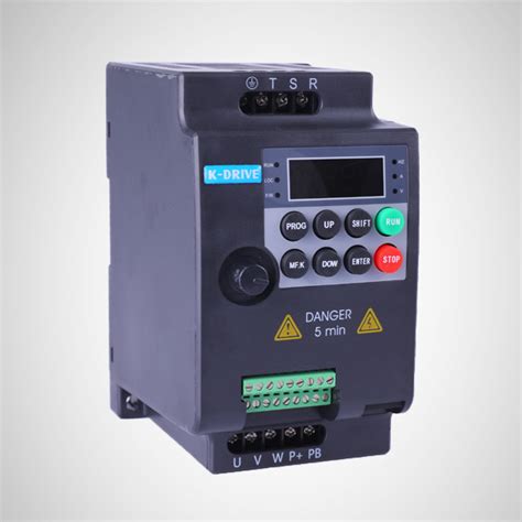 Practical 0 75kw Three Phase Inverter Single Phase Vfd 1hp With Lcd Display