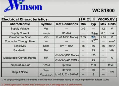 Messure 3 Pase Amps With Hall Sensor Page 2 General Guidance