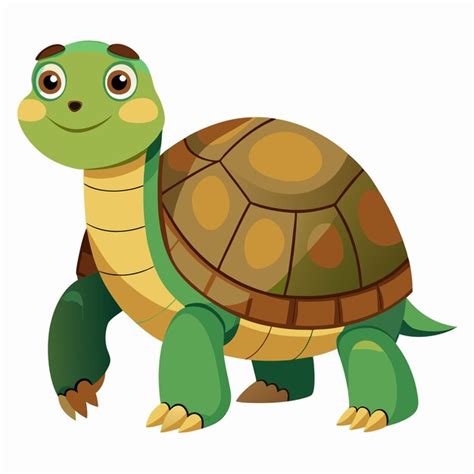 Turtle Color Vector Clip Artwork Premium Ai Generated Vector