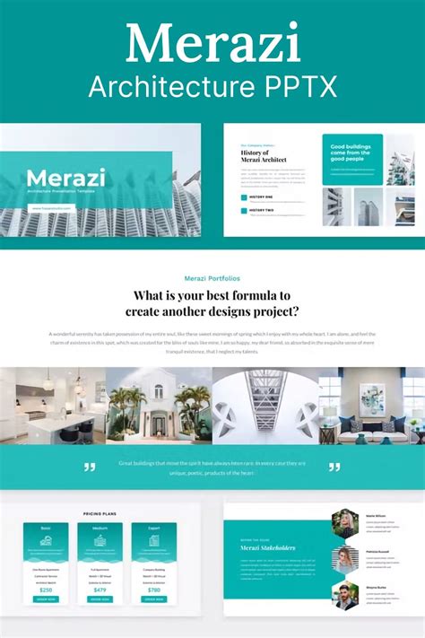 Architecture Pptx Nuzie Master Bundles